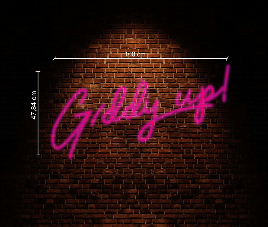 Giddy Up Neon Sign – Architectsofneon