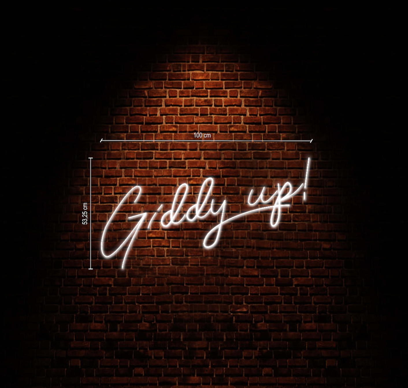 Giddy Up Neon Sign – Architectsofneon